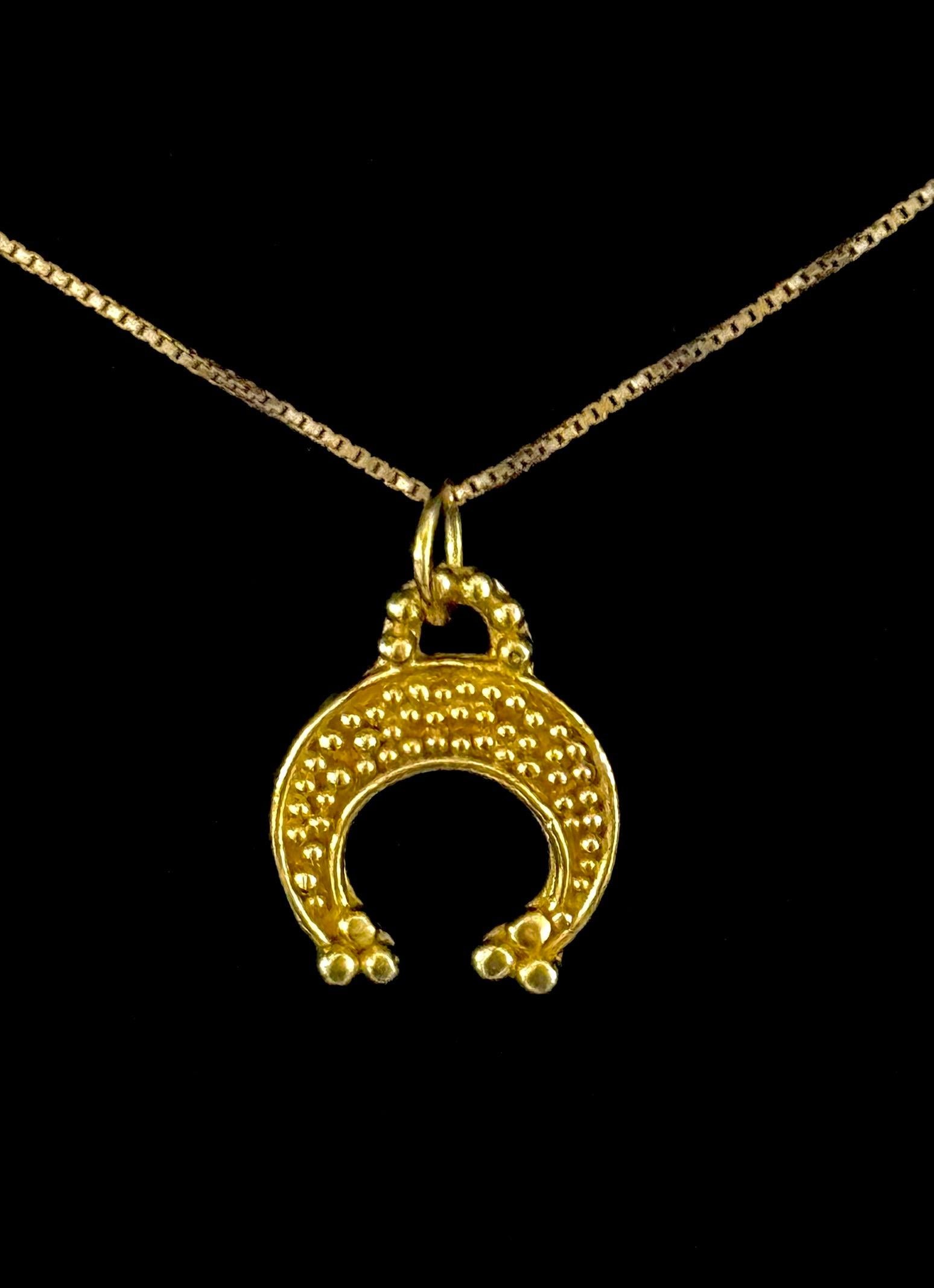 22k Egyptian-Roman Crescent For Sale at 1stDibs