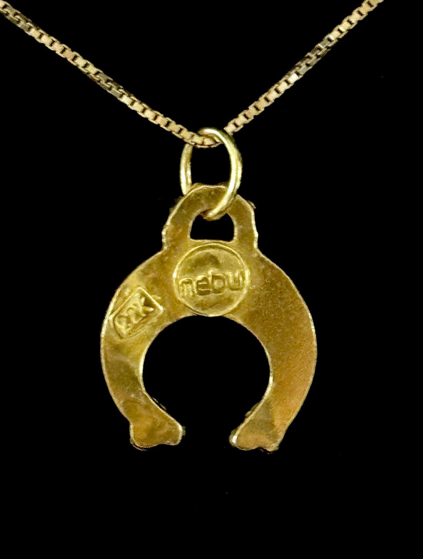 22k Egyptian-Roman Crescent For Sale at 1stDibs