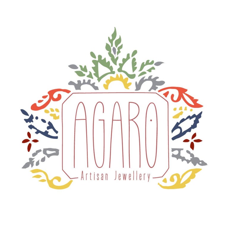 22k Gold Handmade Blue and Green Floral Enamel Pendant Necklace by ...