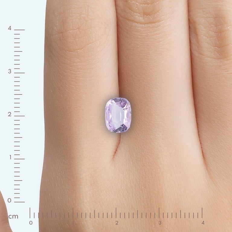 2.30 Carat Violet Spinel from Sri Lanka No Heat For Sale at 1stDibs