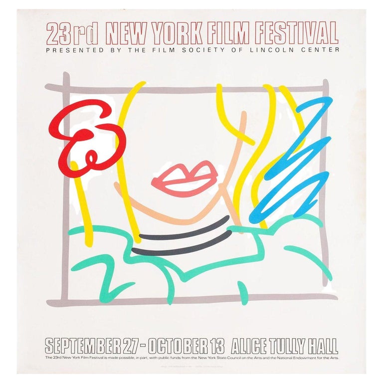 23rd New York Film Festival 1985 U.S. Poster For Sale at 1stDibs