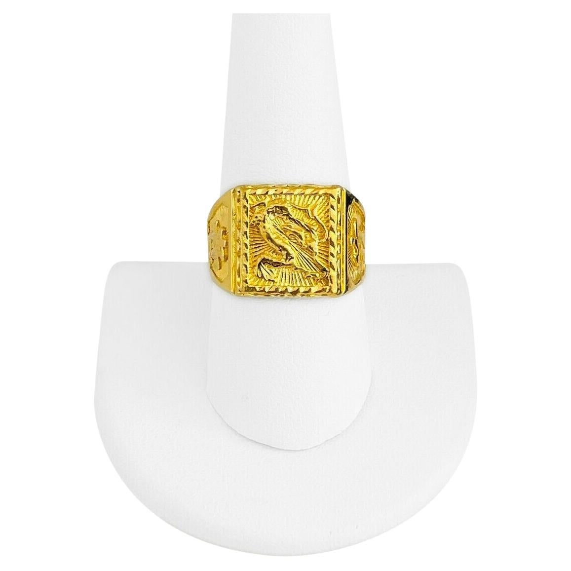 24 Karat Solid Yellow Gold Mene Torc Ring For Sale at 1stDibs | mene ...