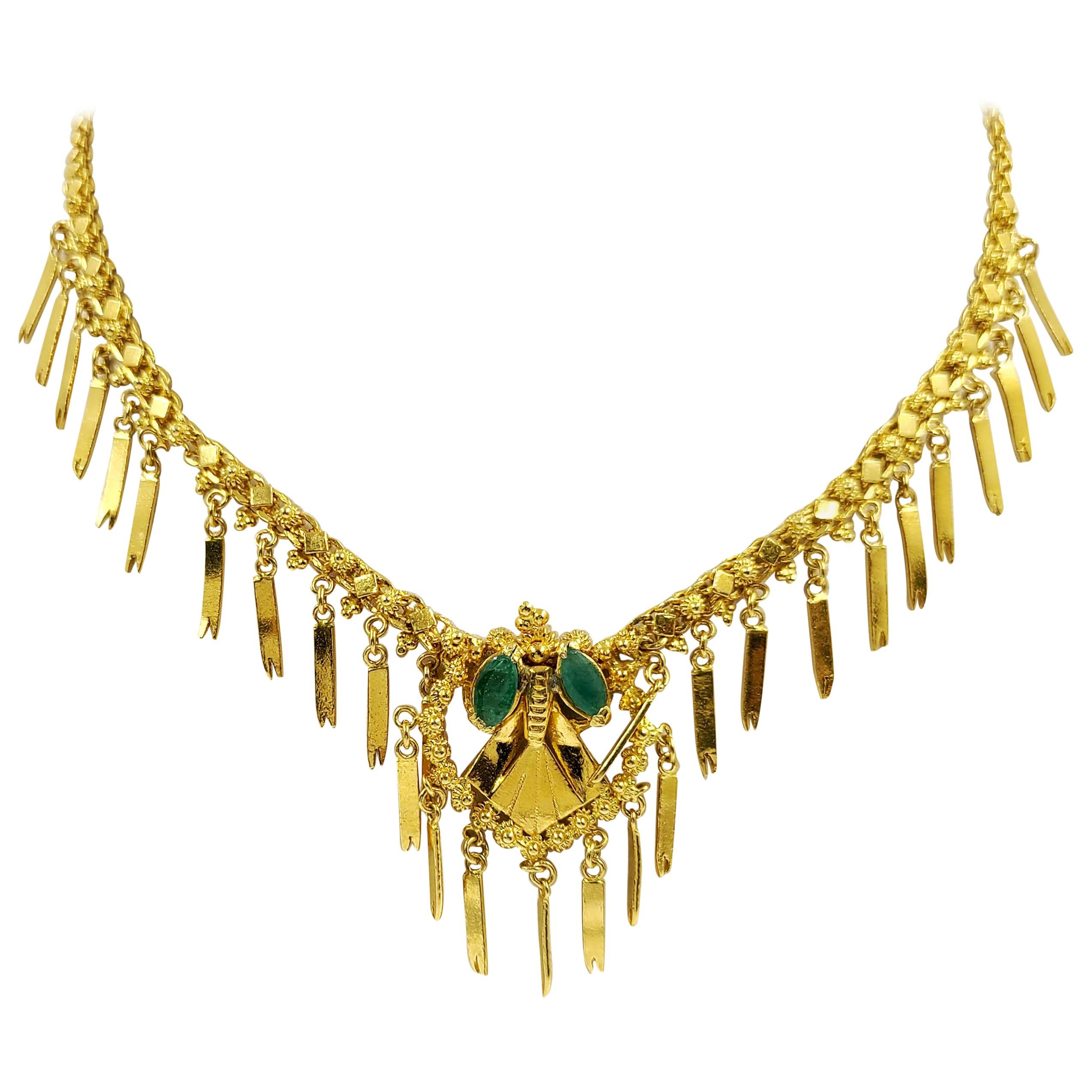 24 Karat Yellow Gold Box Chain Necklace at 1stDibs