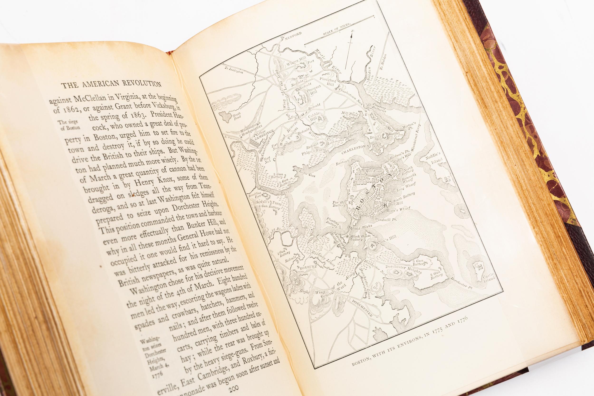 24 Volumes, John Fiske, The Historical Writings of John Fiske For Sale ...