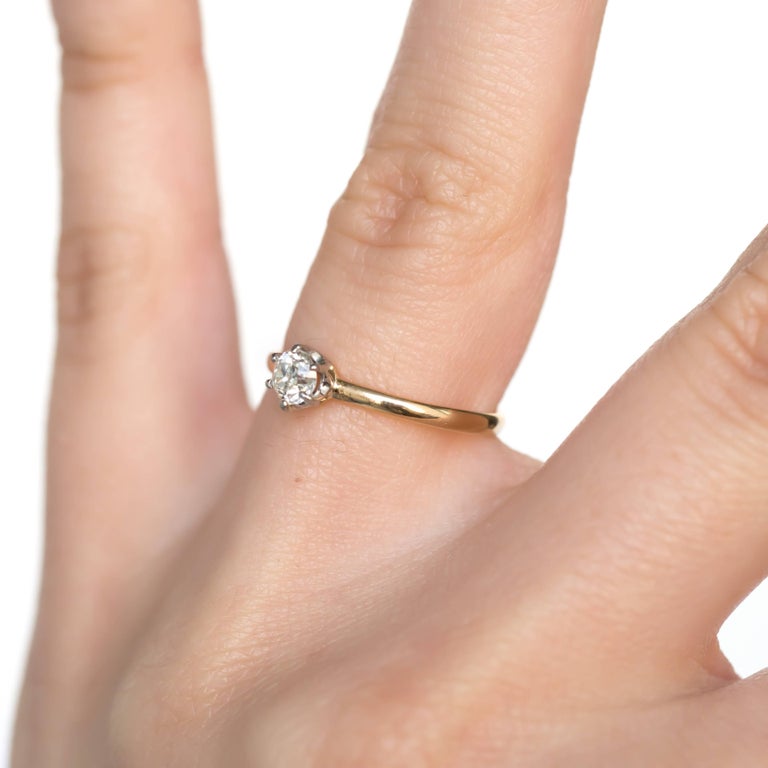 .26 Carat Yellow Gold and Platinum Tiffany and Co. Engagement Ring For ...