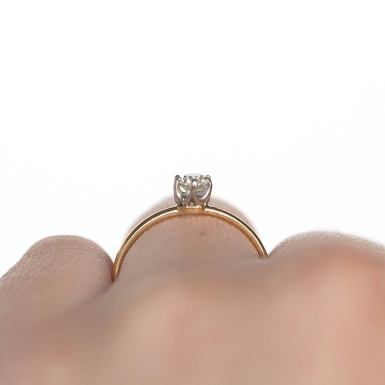 .26 Carat Yellow Gold and Platinum Tiffany and Co. Engagement Ring For ...