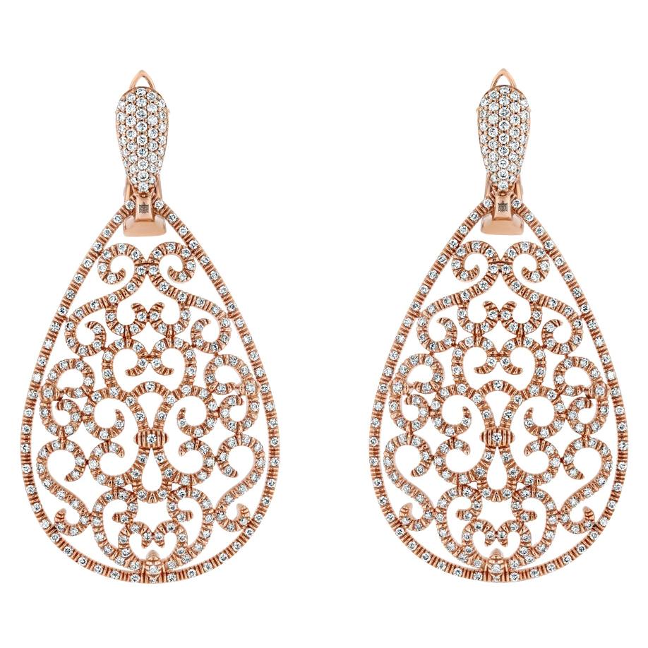 Teardrop Diamond Earrings at 1stDibs | tear drop diamond earrings ...