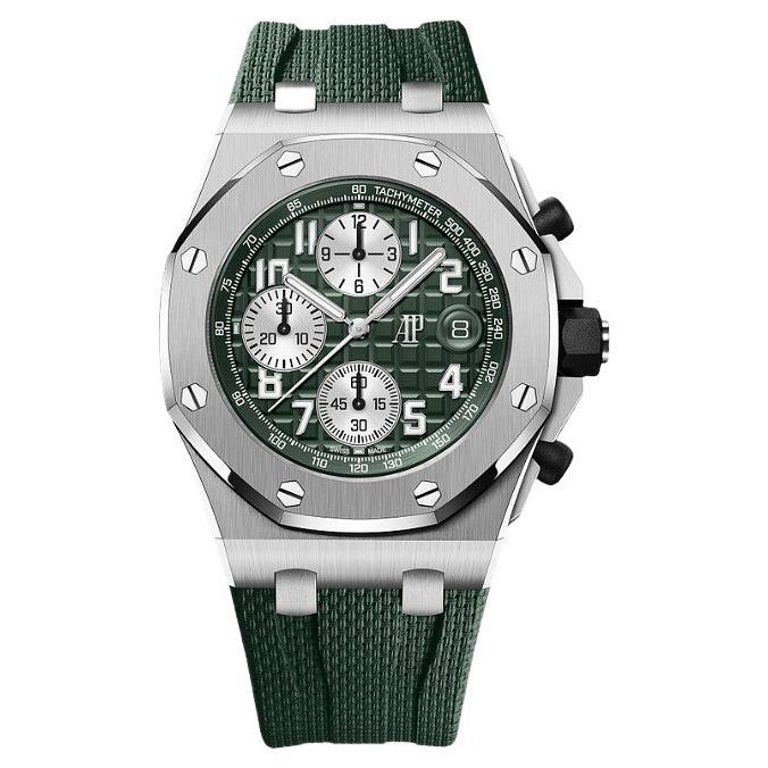 Audemars Piguet Royal Oak Offshore Titanium Green 26238TI.OO.A056CA.01 ...