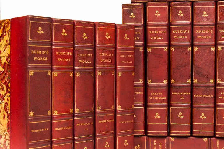 26Volumes, John Ruskin, The Complete Works For Sale at 1stDibs