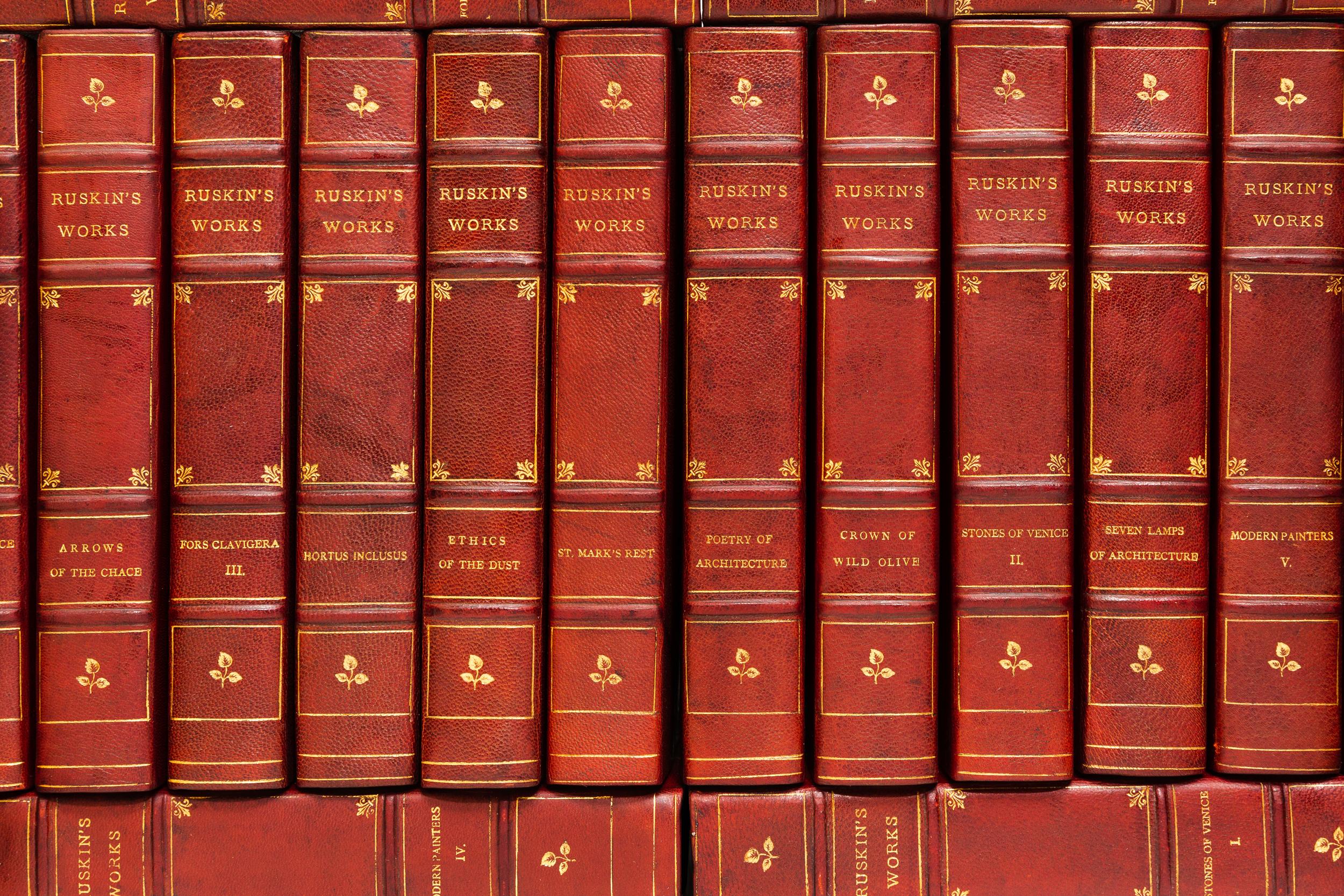 26Volumes, John Ruskin, The Complete Works For Sale at 1stDibs