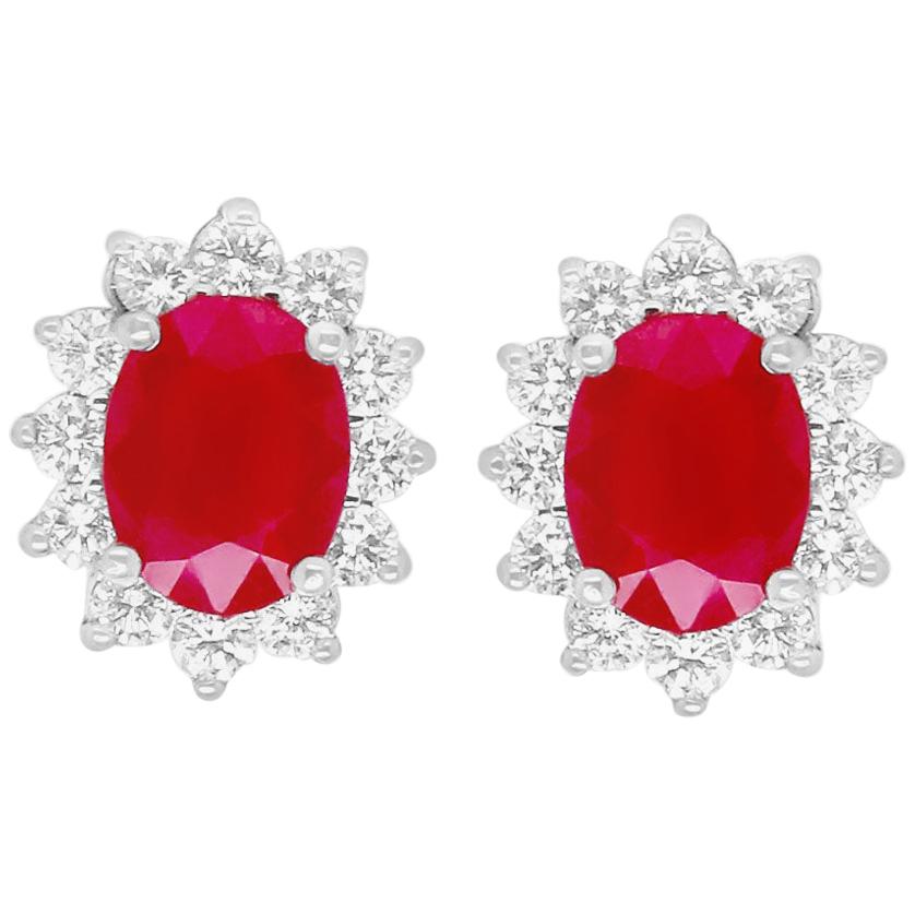 .75 Carat Diamond Stud with Halo For Sale at 1stDibs | 75 carat diamond earrings price, .75 ...