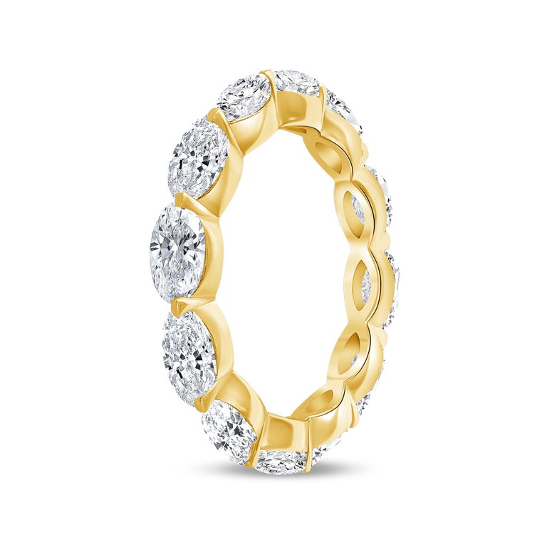 Customizable 2.75 Ct. Marquise Eternity Band Side Way East-West Design ...