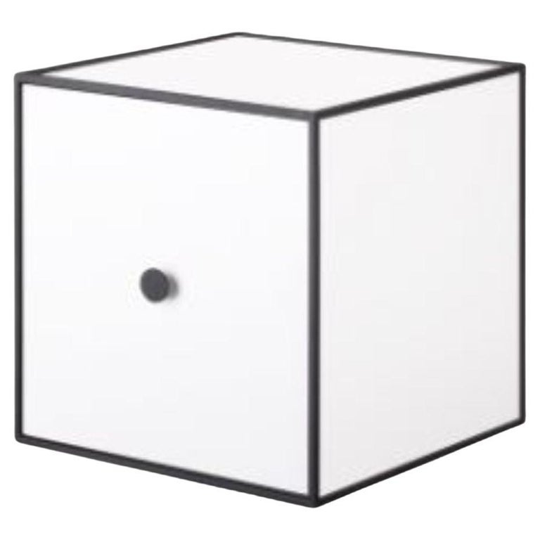 28 White Frame Box with Door by Lassen For Sale at 1stDibs
