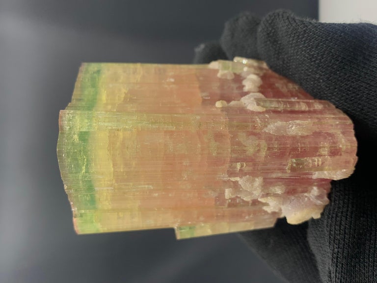 285.61 Gram Marvelous Tri Color Tourmaline Specimen from Nooristan ...