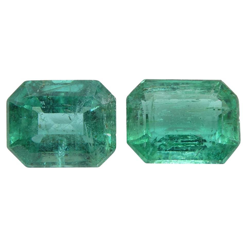 1.85ct Emerald Cut Emerald For Sale at 1stDibs | different cuts of emeralds