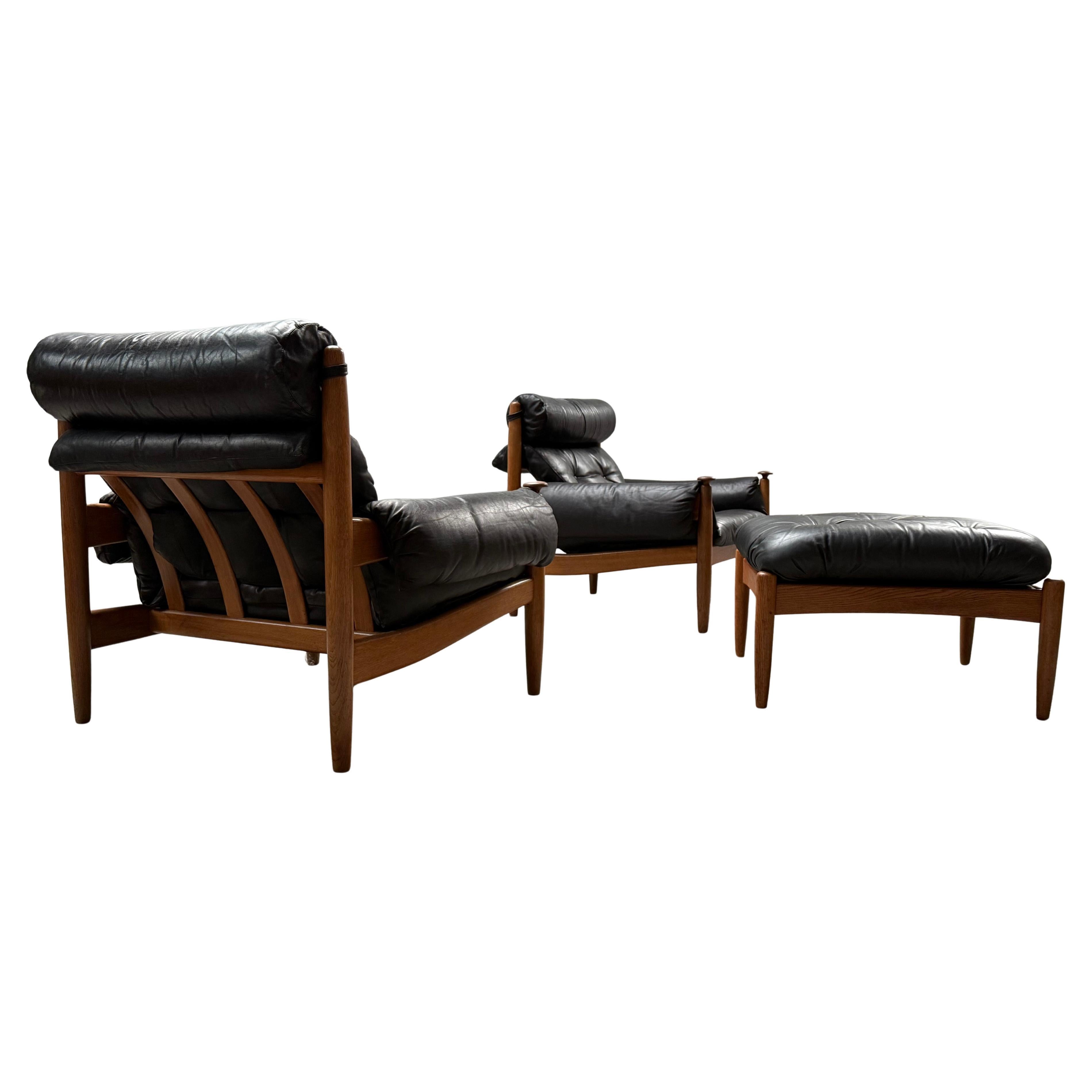 Eric Merthen "Amiral" Lounge Chair for IRE Möbel, Sweden 1960s at ...