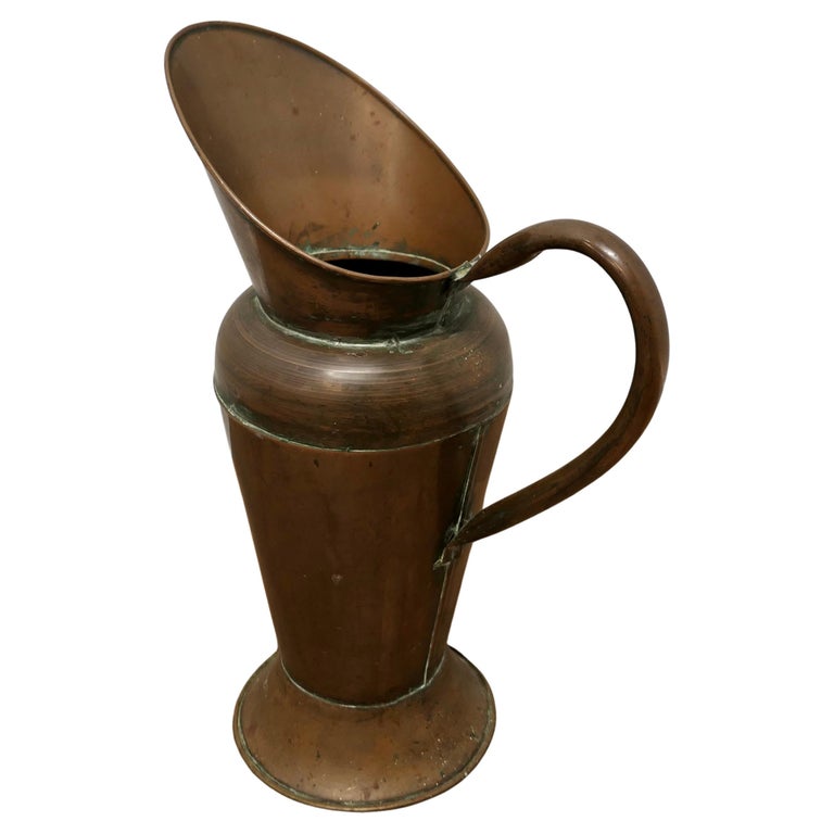 2ft tall Copper Jug Shop Display For Sale at 1stDibs