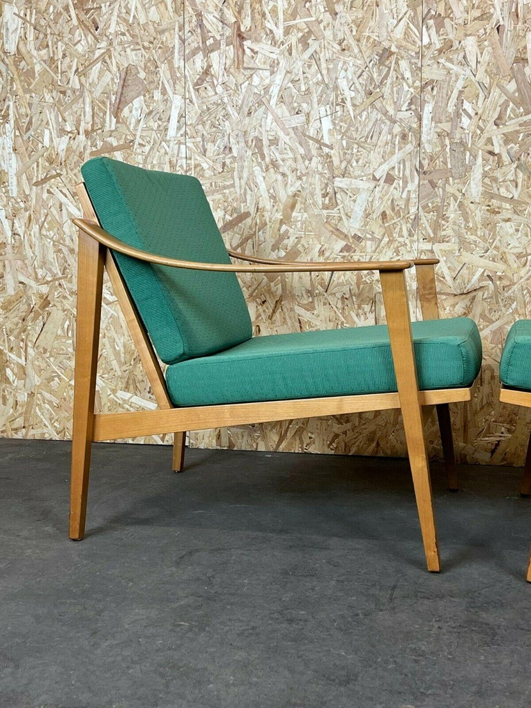 2x 60s 70s Easy Chair Lounge Chair Danish Modern Design For Sale at 1stDibs