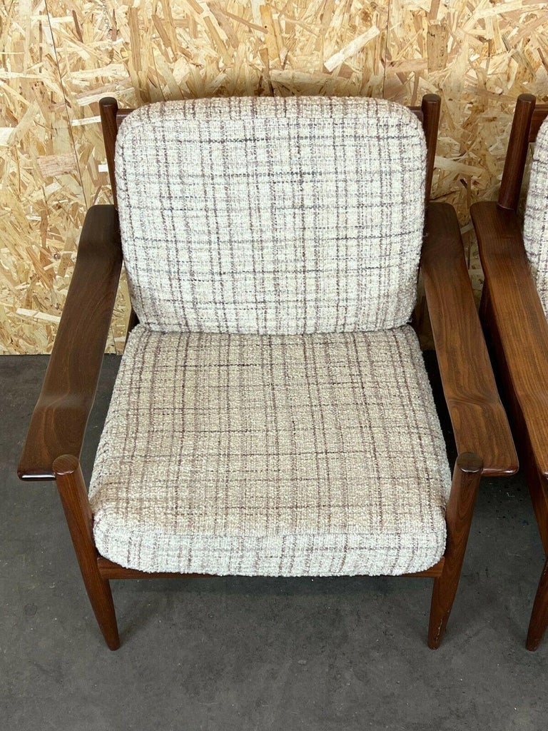 2x 60s 70s Teak Easy Chair Lounge Chair Danish Modern Design 70s For ...