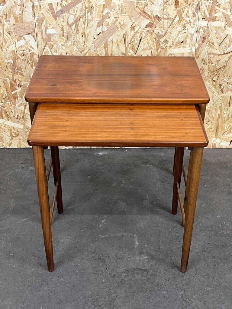 2x 60s 70s Teak Side Table Side Table Danish Modern Design For Sale at ...