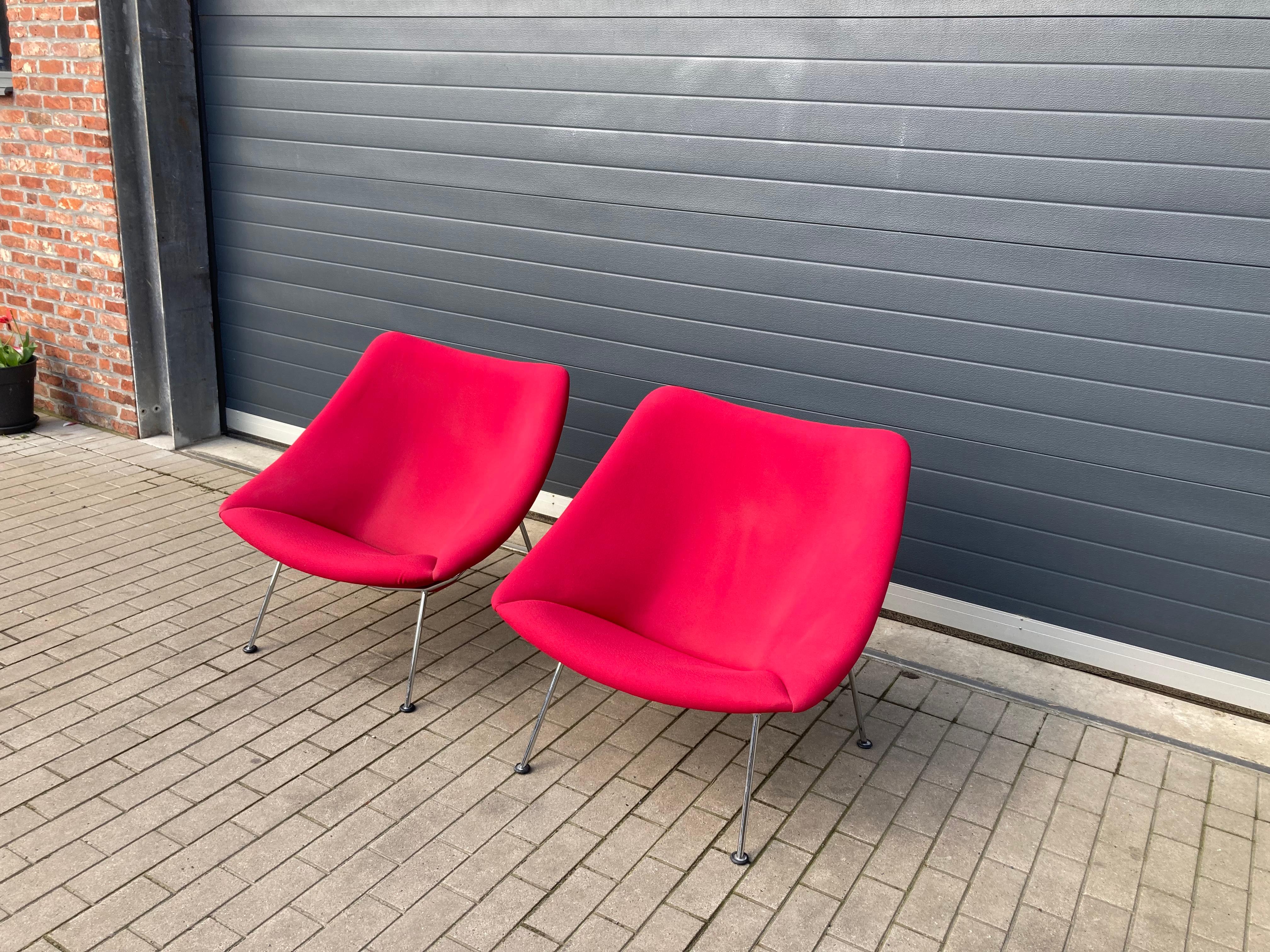 2x Artifort Oyster F157 Pierre Paulin For Sale at 1stDibs