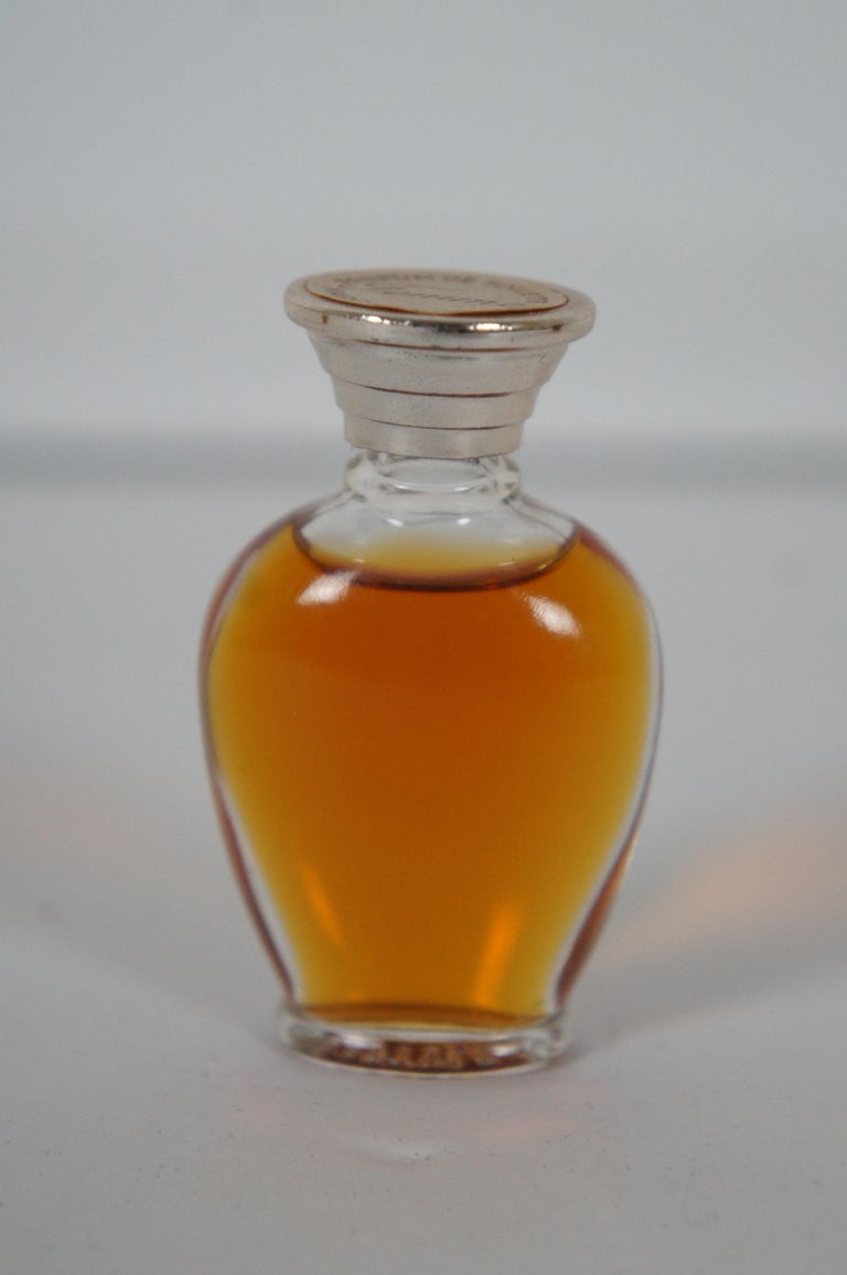 3 1960s French Perfume Bottles Miss De Rauch Femme Marcel Rochas Yves ...