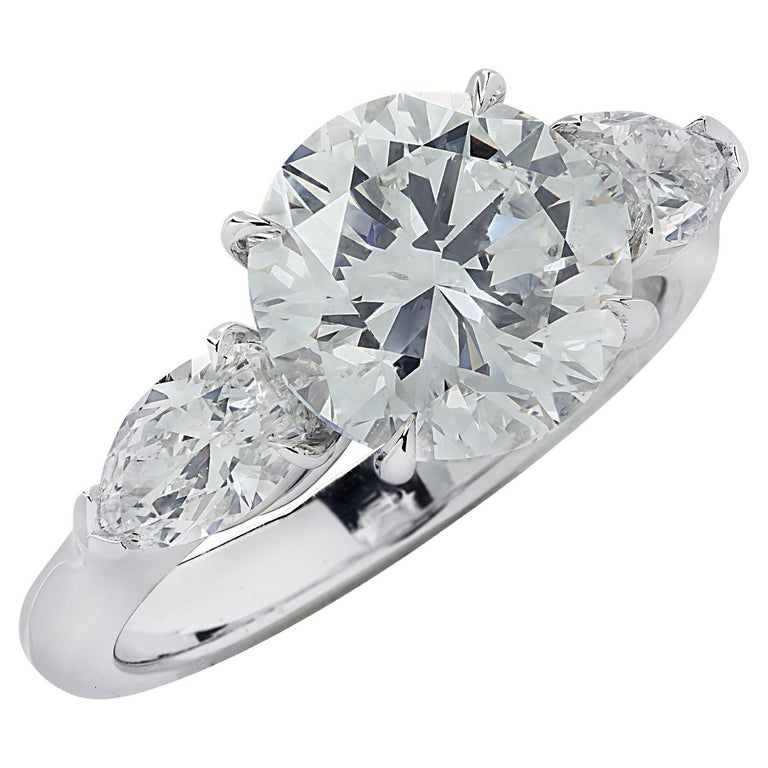 3 Carat Diamond Engagement Ring For Sale at 1stDibs | cost of 3 carat ...