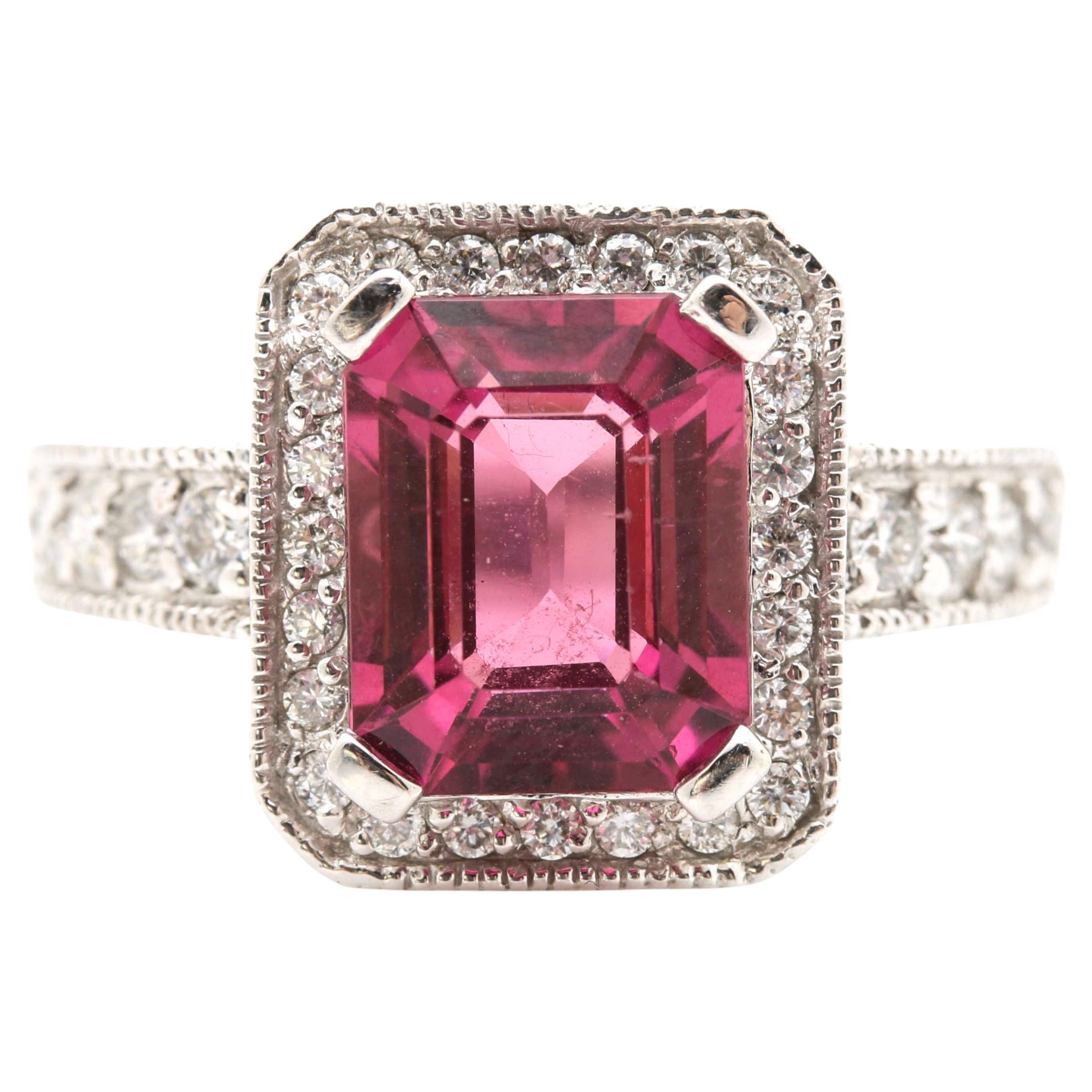 Chaumet "Lien" Link Diamonds White Gold Wedding Engagement Band Ring ...