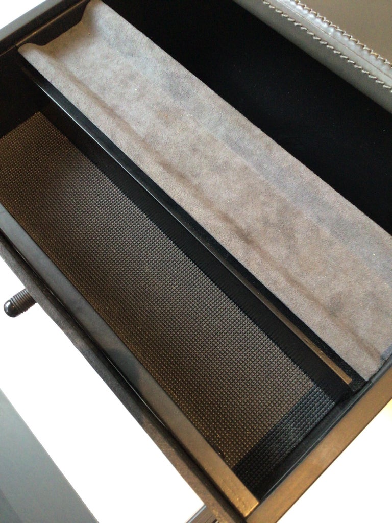 3 Cy Mann Italian Leather File Cabinets For Sale at 1stDibs | cabinet mann