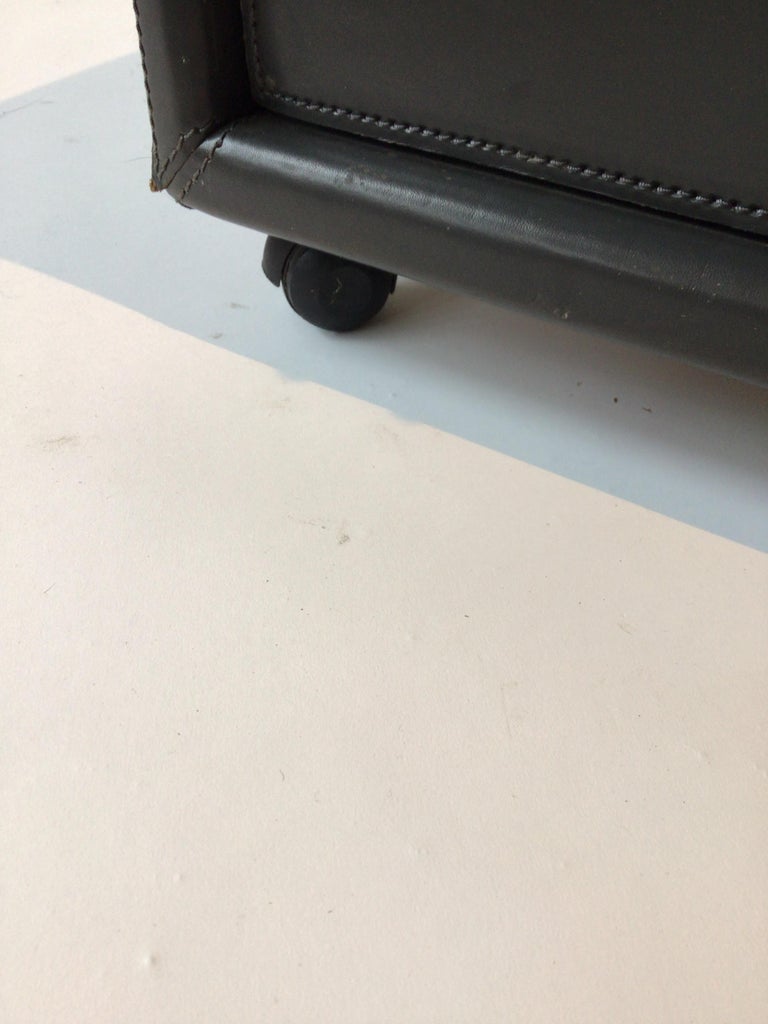 3 Cy Mann Italian Leather File Cabinets For Sale at 1stDibs | cabinet mann