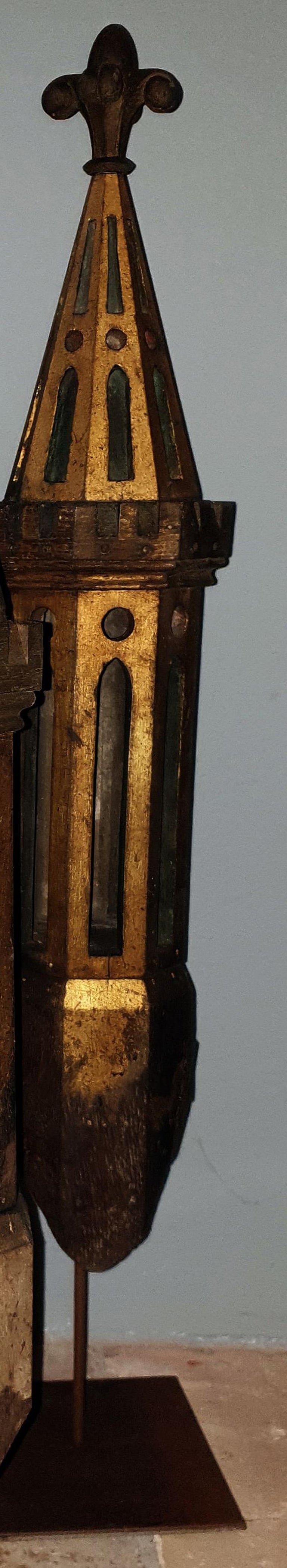 3 Decorative Architectural Church Tower Models For Sale at 1stDibs