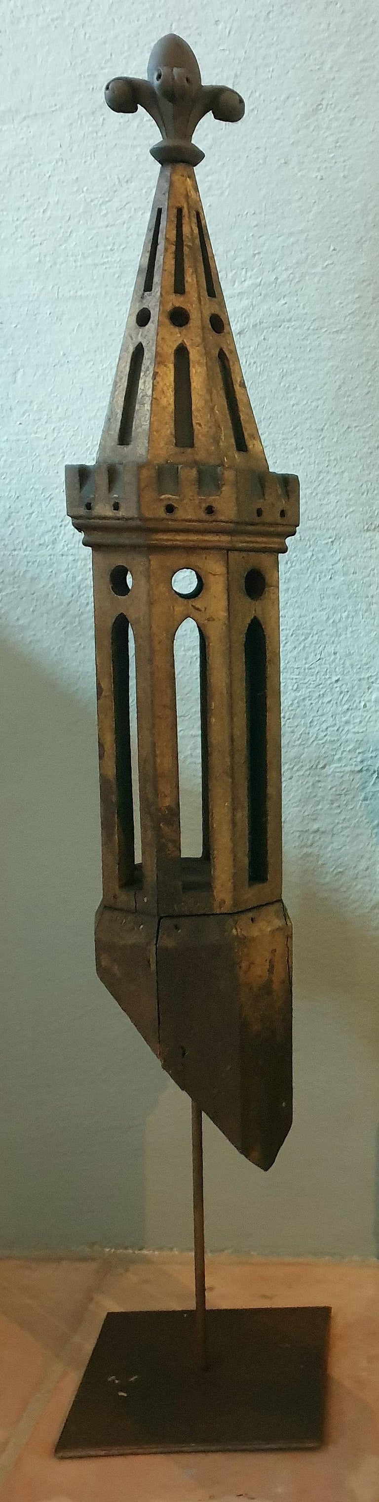 3 Decorative Architectural Church Tower Models For Sale at 1stDibs