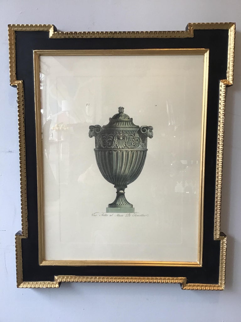 3 Italian Classical Urn Prints at 1stDibs