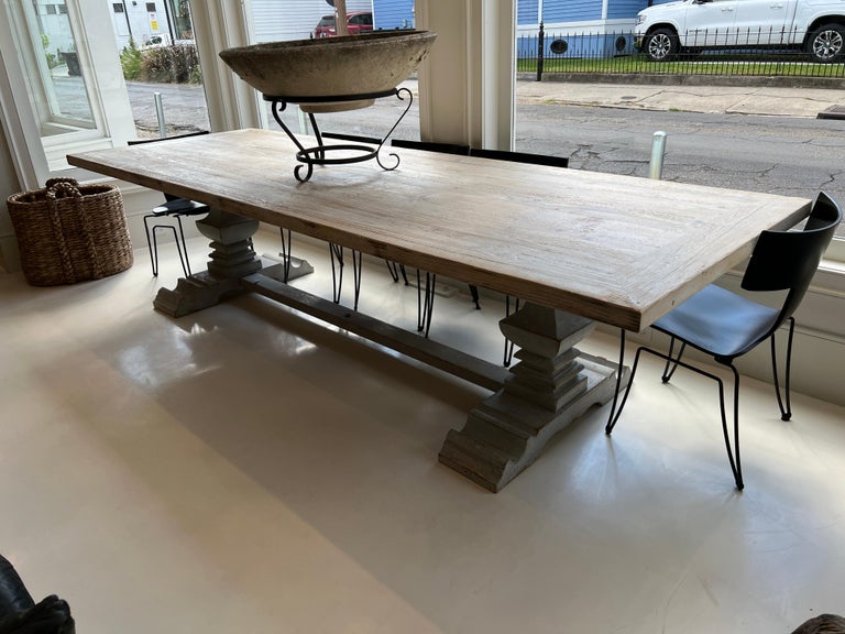 3 Meter Farm Table For Sale at 1stDibs