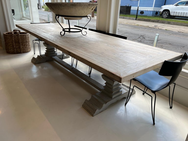 3 Meter Farm Table For Sale at 1stDibs