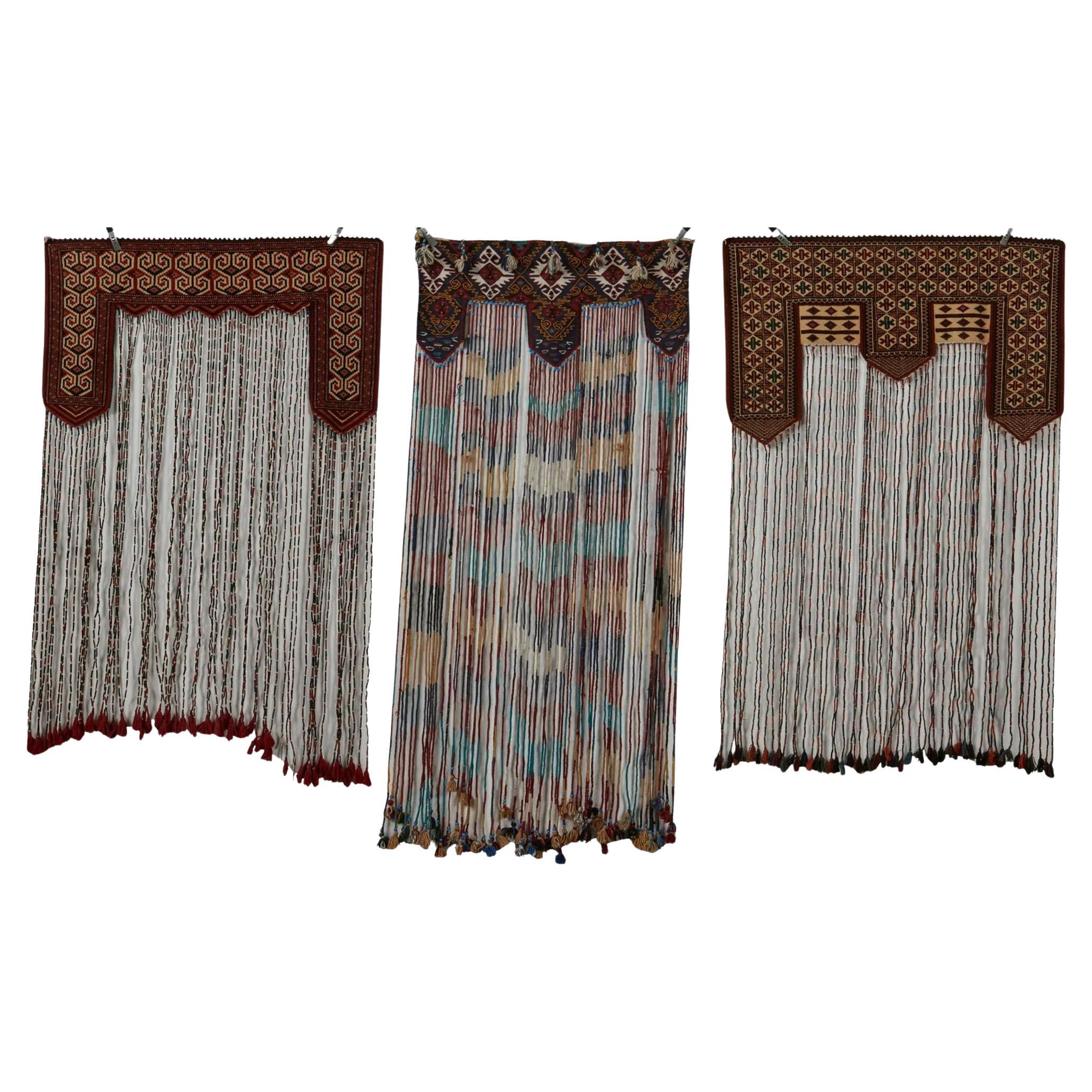 Antique Turkoman Rug, Middle Eastern, Woven Dozar, Decorative Carpet ...