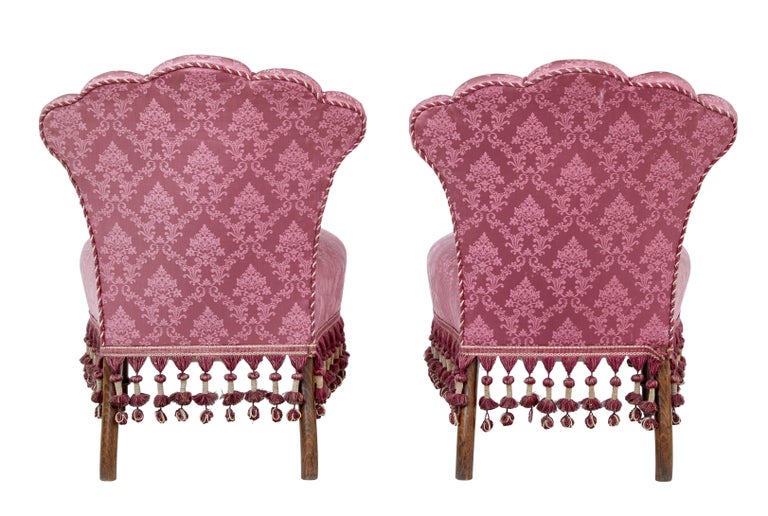 3 Piece Art Deco Shell Back Salon Suite For Sale at 1stDibs