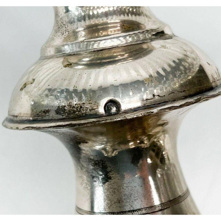 3 Piece Cut Glass Table Garniture and JM van Kempen and Zonen Dutch 833 ...