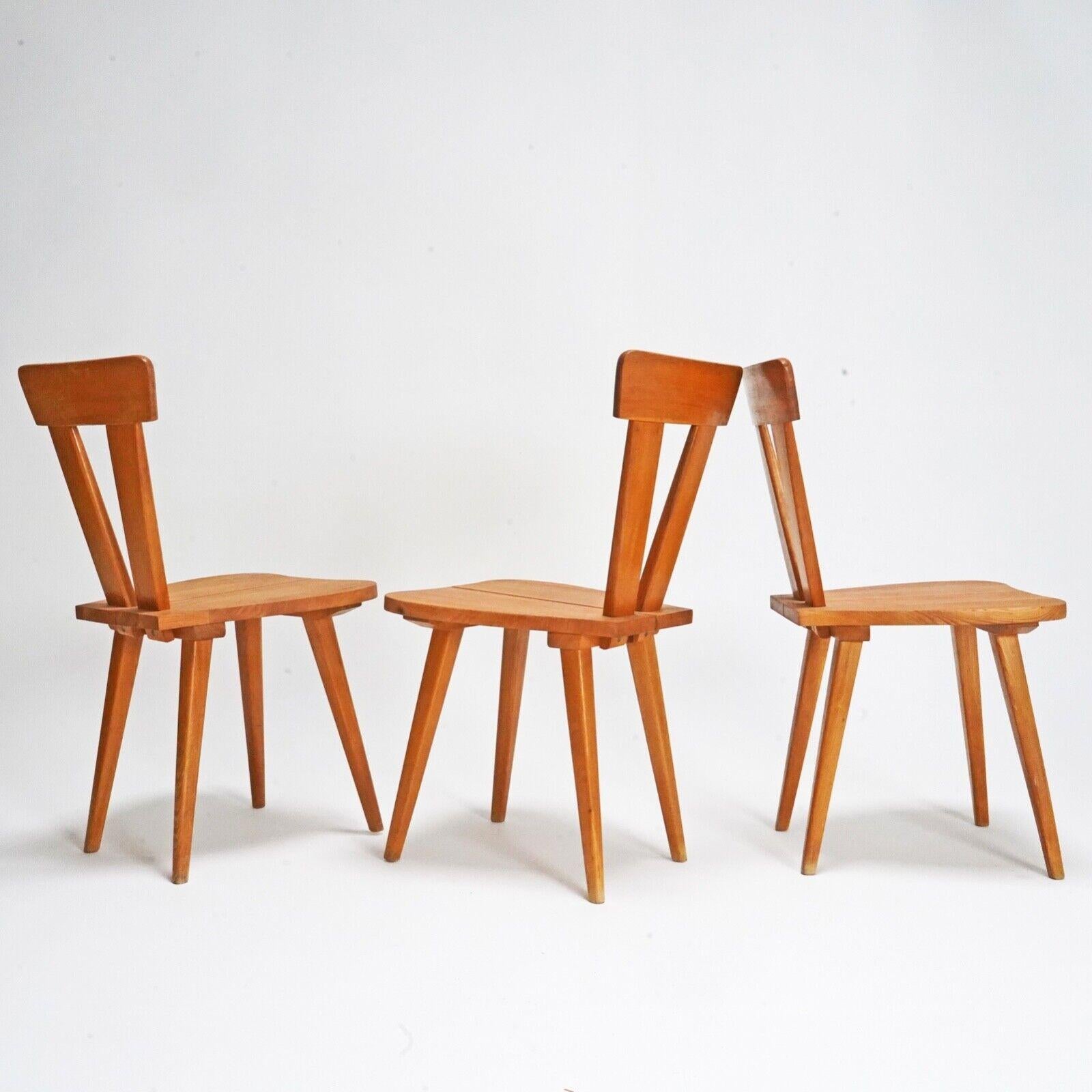 3 Polish Chairs By Wladyslaw Wincze and Olgierd Szlekys at 1stDibs