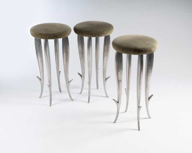 3 Royalton Stools by Philippe Starck for XO France, 1984 For Sale at ...