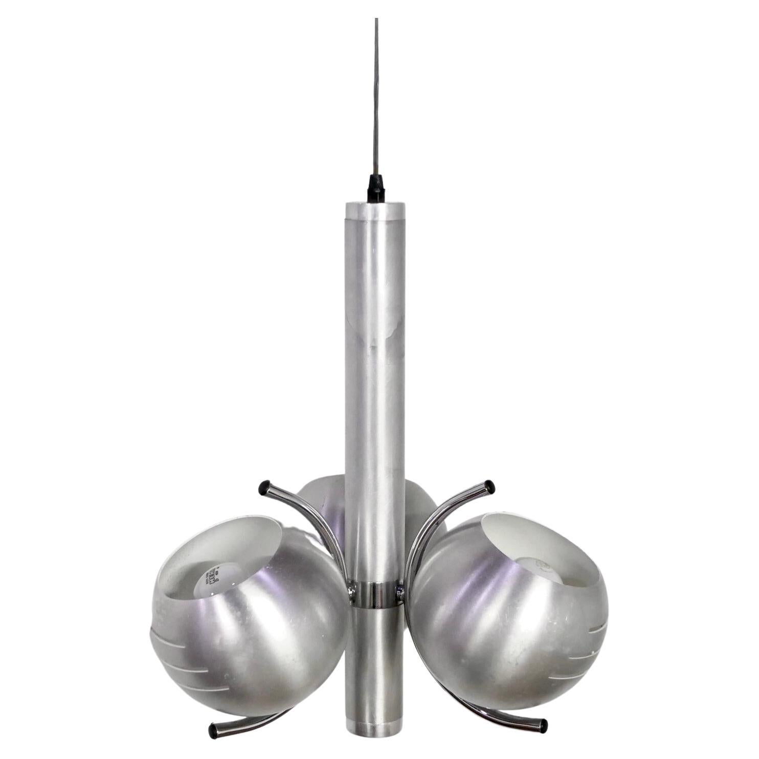 Space Age Pendant by Liro, Belgium 1970 in Bronze-Colored Lacquered ...