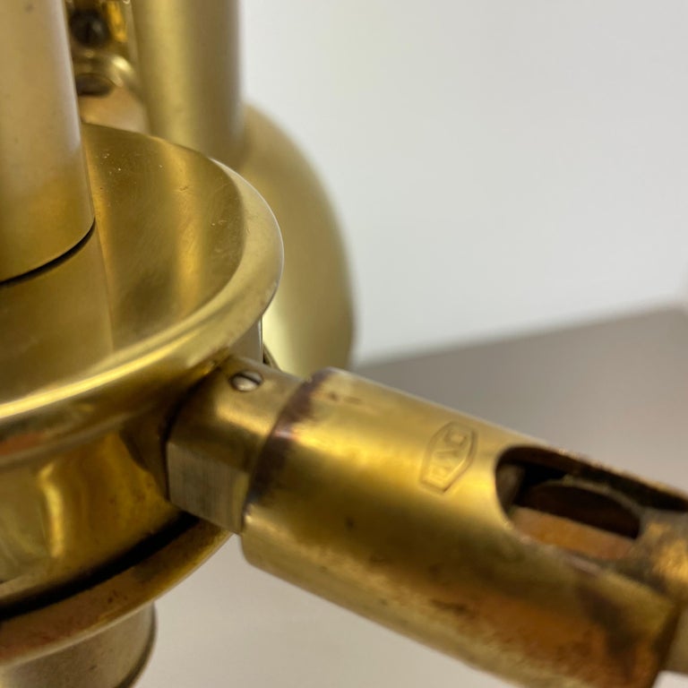 3-Spot Brass Tone Hanging Light Koch and Lowy Style OMI Lighting ...