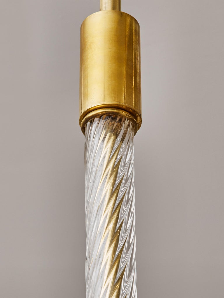 "3 Suns" Pendulum Chandelier by Studio Glustin For Sale at 1stDibs