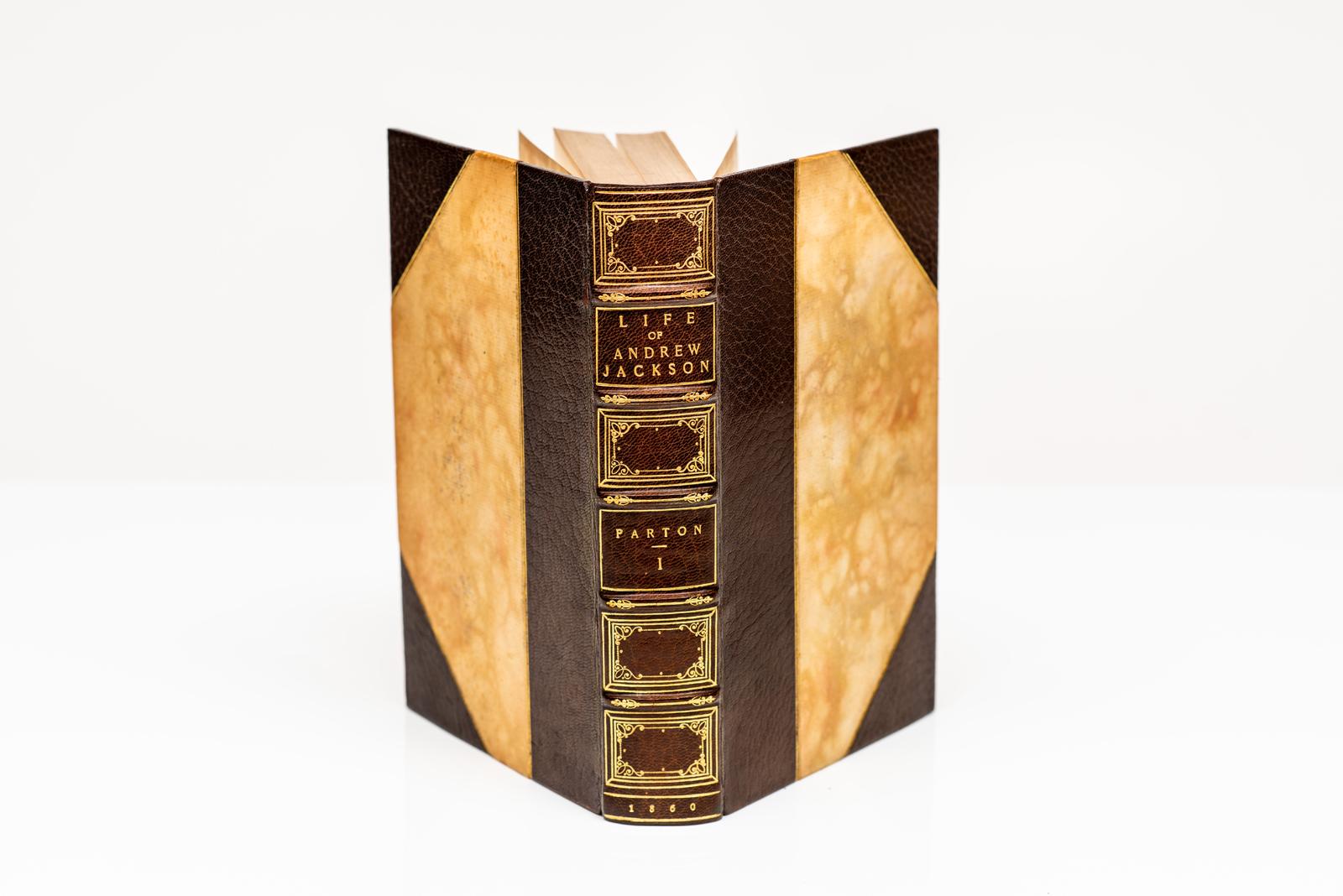 3 Volumes. James Parton, Life of Andrew Jackson at 1stDibs