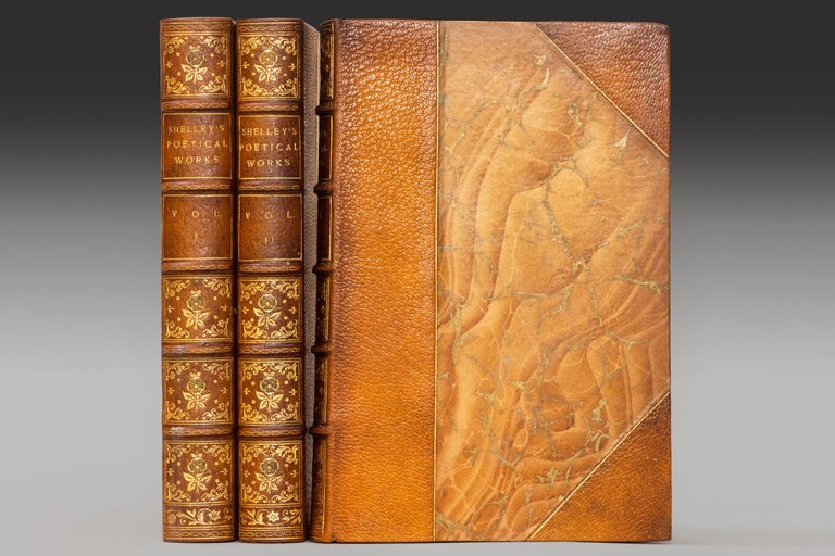 3 Volumes, Percy Bysshe Shelley, the Poetical Works of Percy B. Shelley ...