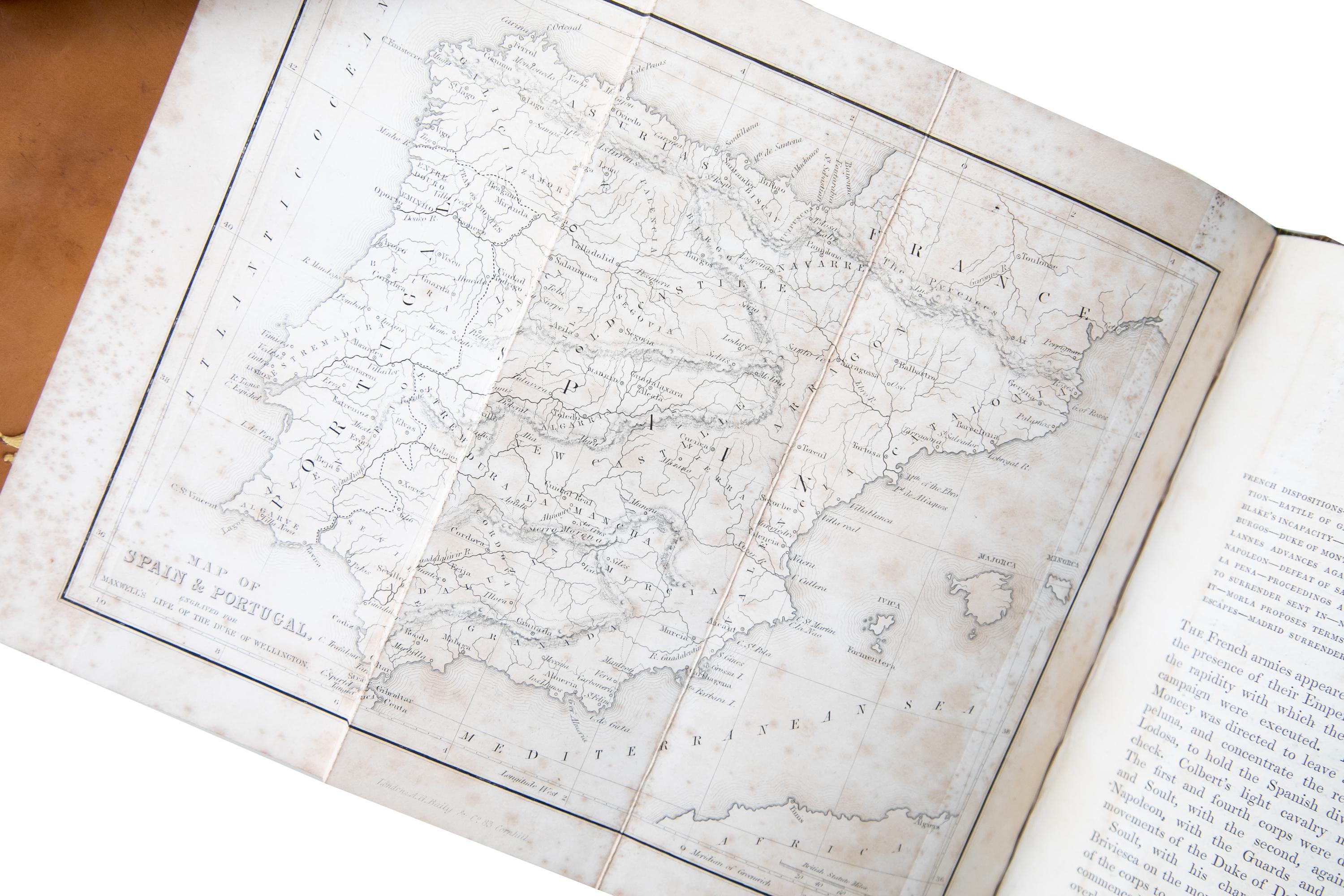 3 Volumes, W.H. Maxwell, Life of Field-Marshal His Grace the Duke of ...