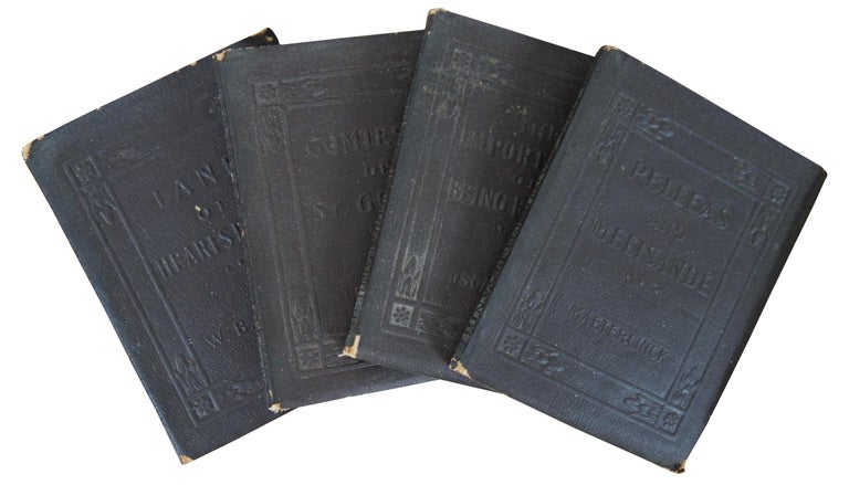30 Antique 1920s Miniature Little Leather Library Books Classic Stories ...
