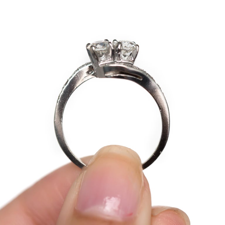 .30 Carat Diamond White Gold Engagement Ring For Sale at 1stDibs | .30 ...