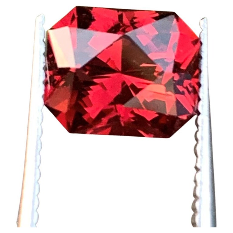 3.0 Carat Lustrous Pomegranate Loose Red Rhodolite Garnet Fancy Cut ...