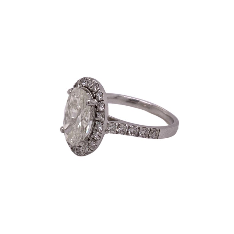 3.00 Carat Oval Diamond Cocktail Ring at 1stDibs